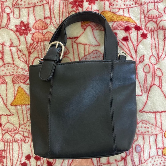Bags | Y2k Black Jackson Brand Faux Leather Mini Purse | Poshmark